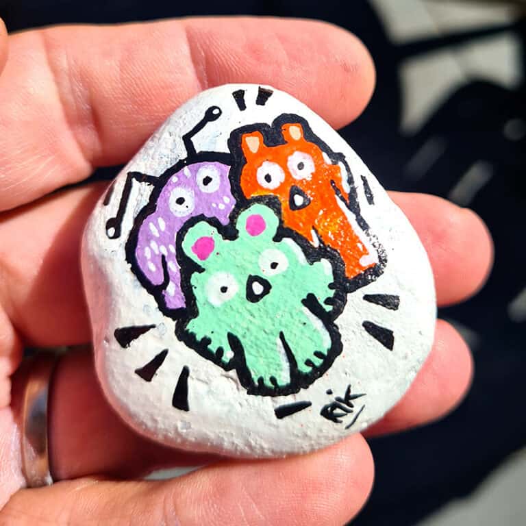 Happy stones voorbeelden, inspiratie voor jouw stenen