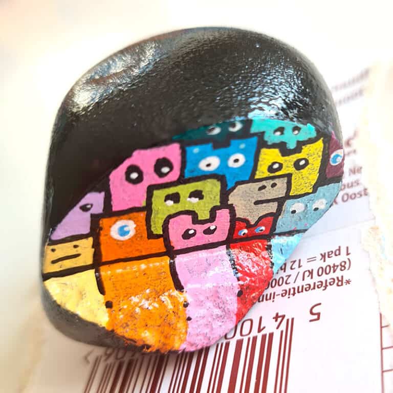 Happy stones voorbeelden, inspiratie voor jouw stenen
