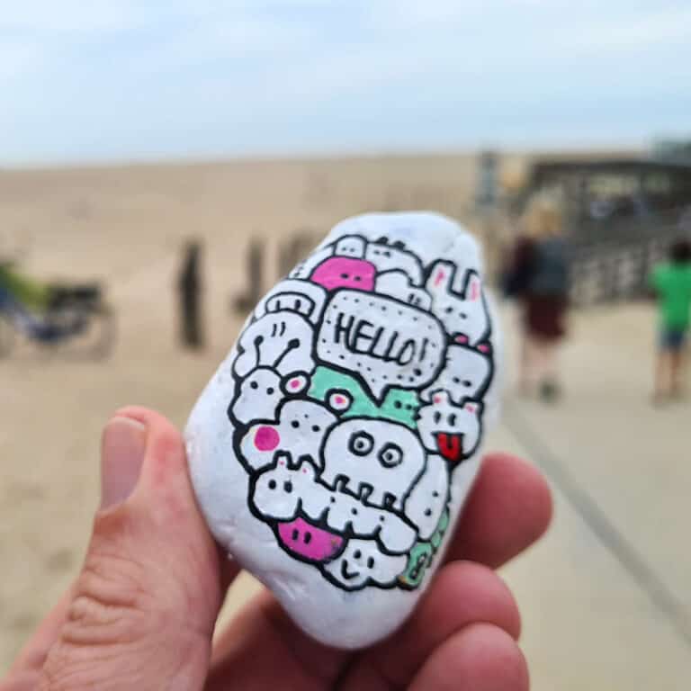 Happy stones voorbeelden, inspiratie voor jouw stenen