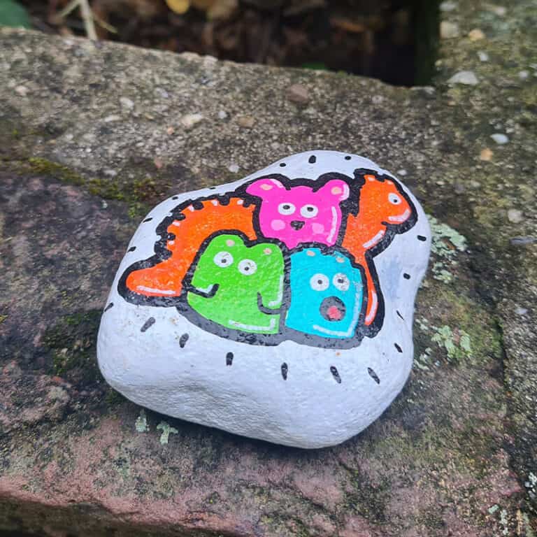 Happy stones voorbeelden, inspiratie voor jouw stenen